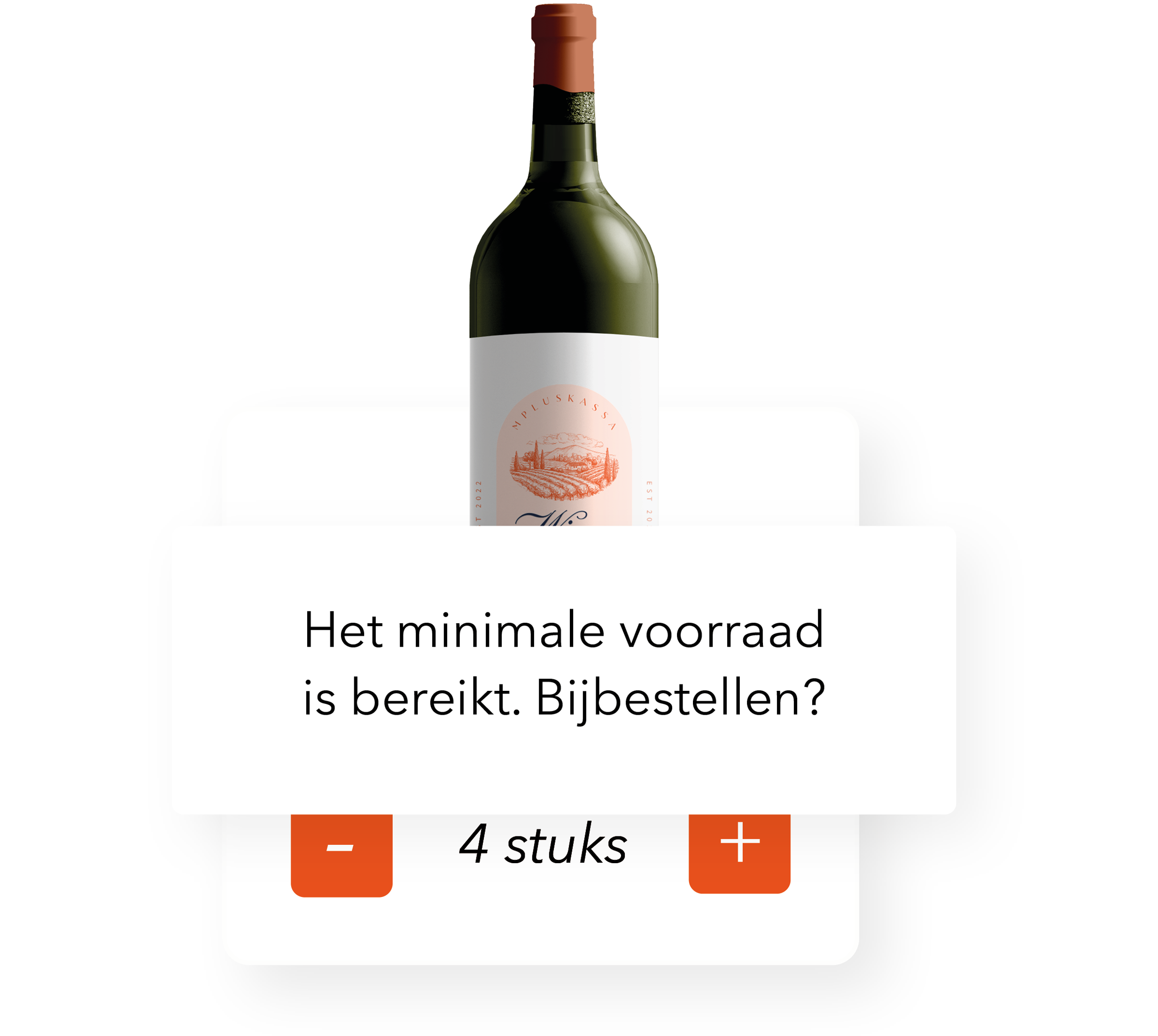 Efficiënt voorraadbeheer met MplusKASSA | Bestelvoorstel tot levering